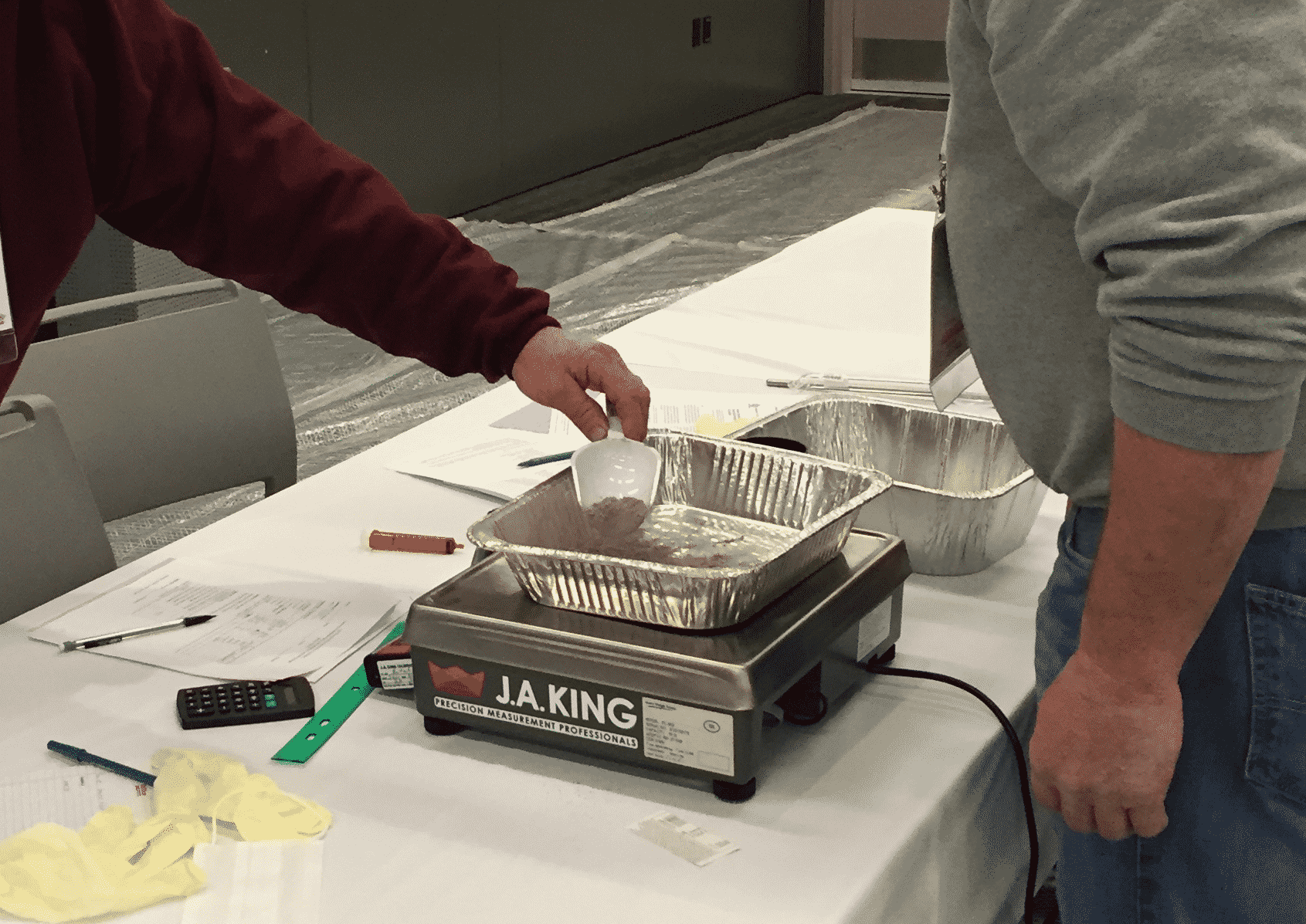 J.A. King Supplies Scales For The NPCA 2017 Precast Show