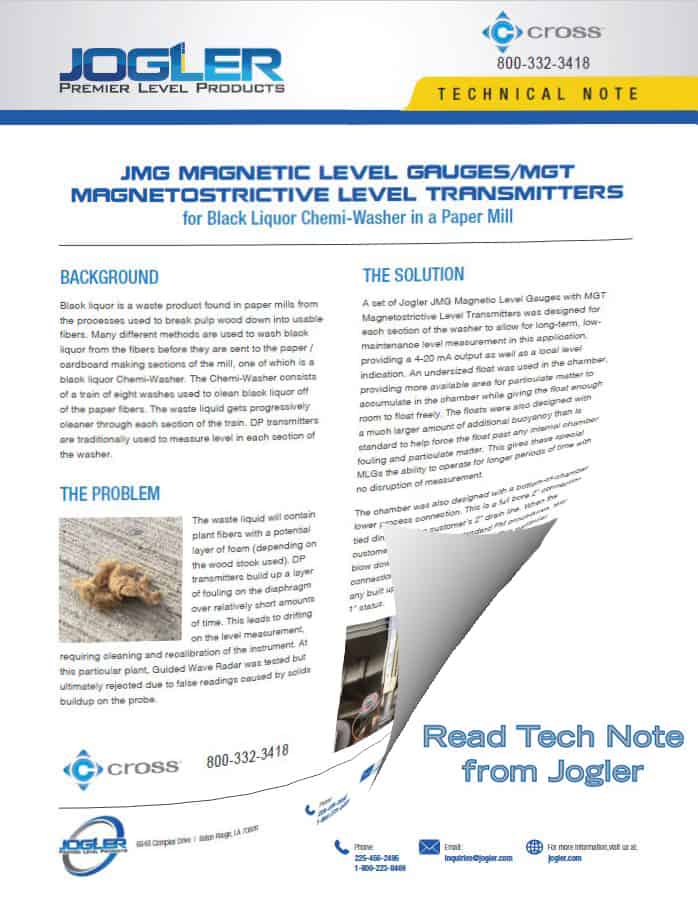 Magnetostrictive Level Management - CrossCo