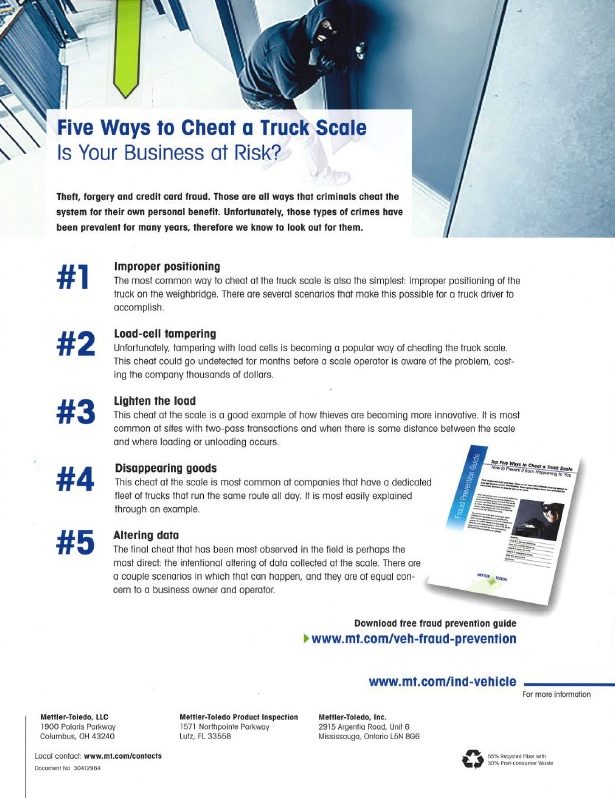 Five Ways To Cheat A Truck Scale - CrossCo