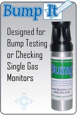 Bump-It - New GASCO Single Gas Monitor - CrossCo