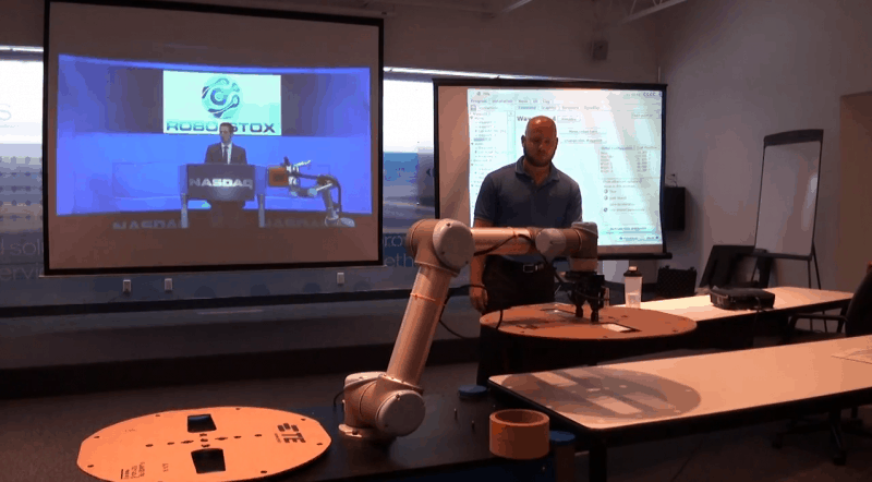 Universal Robots Proof Of Concept - Reel Assembly - CrossCo