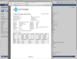 Metal Detector Calibration | Cross Precision Measurement
