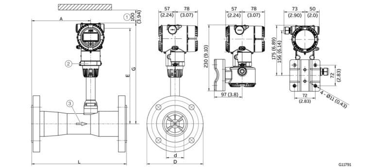 Propeller Flow Meters For Process And Flow Applications